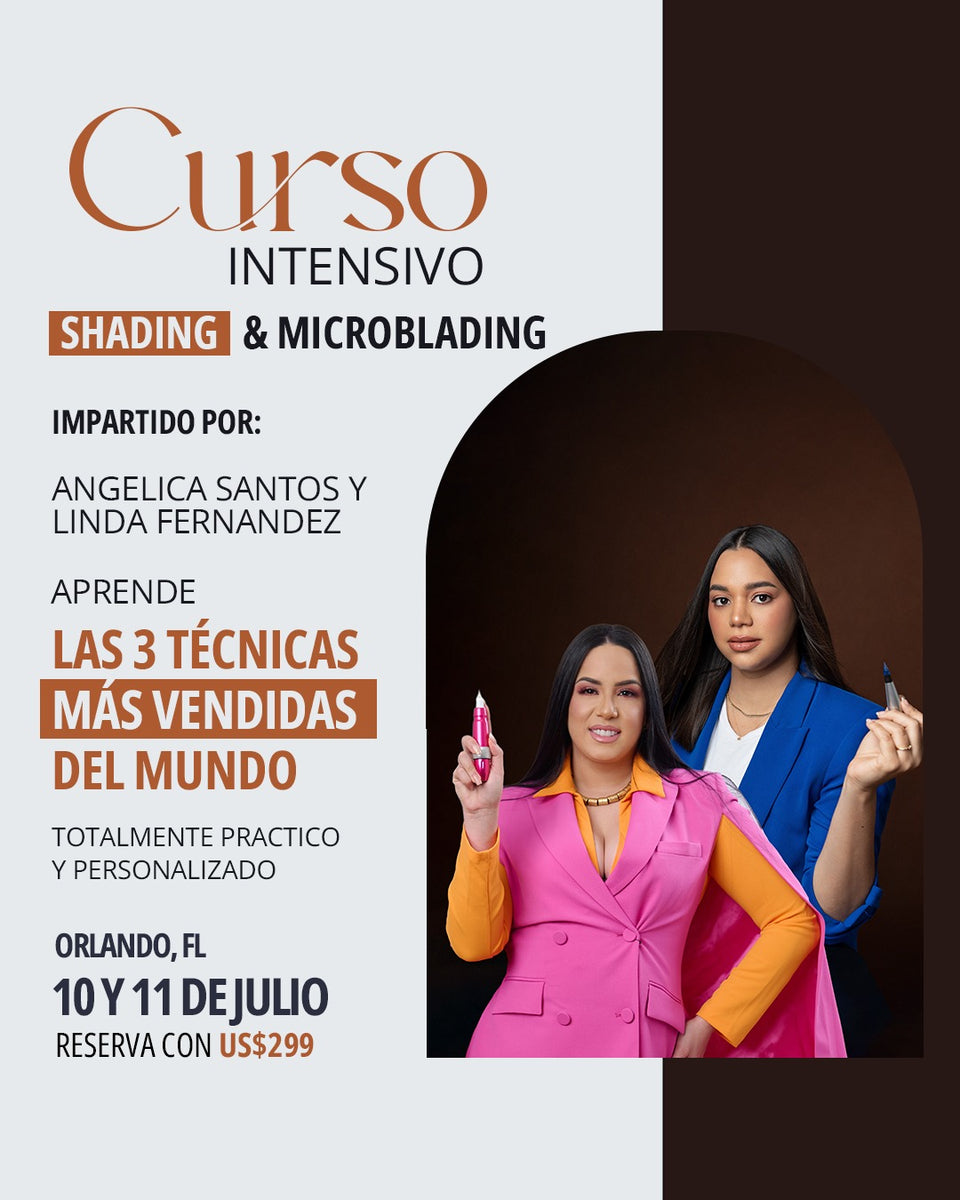 Microblading Shading Masterclass with Linda Fernández and Angelica San ...